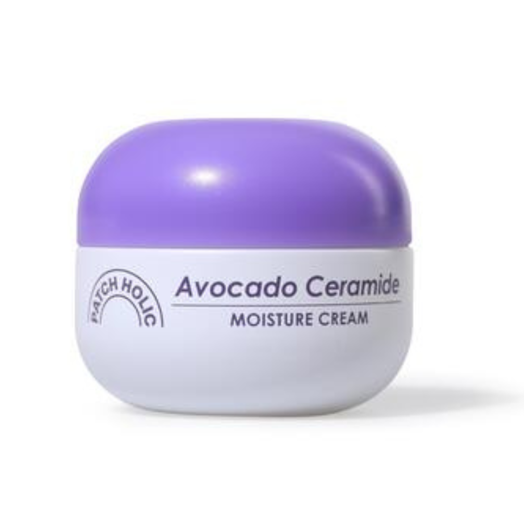 Crema humectante con aguacate y Ceramida de Patch Holic – Amie World